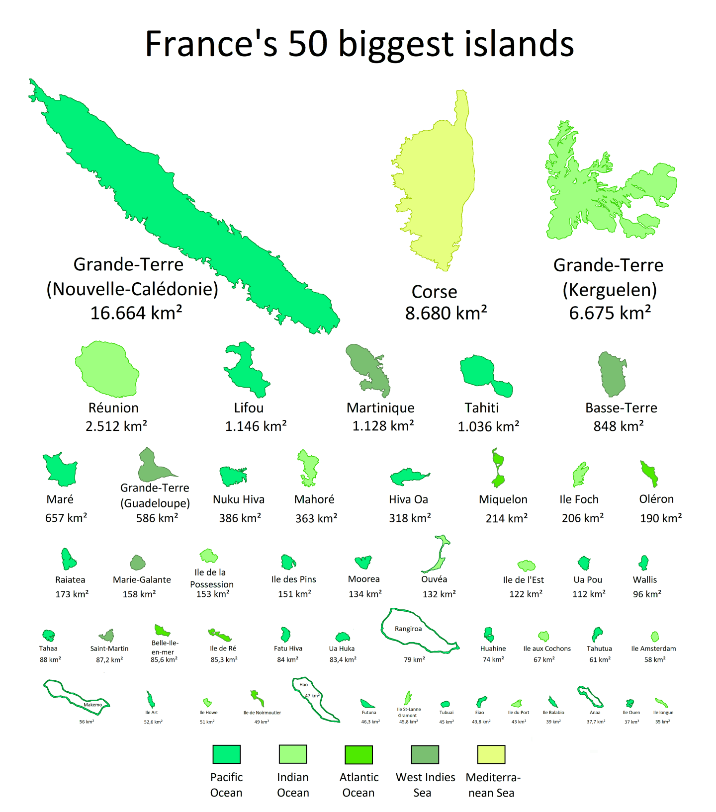 Eye Candy: France’s 50 largest islands | Notes On Liberty
