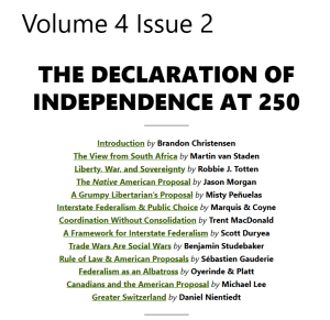 New issue of Isonomia Quarterly is OUT! | Notes On Liberty